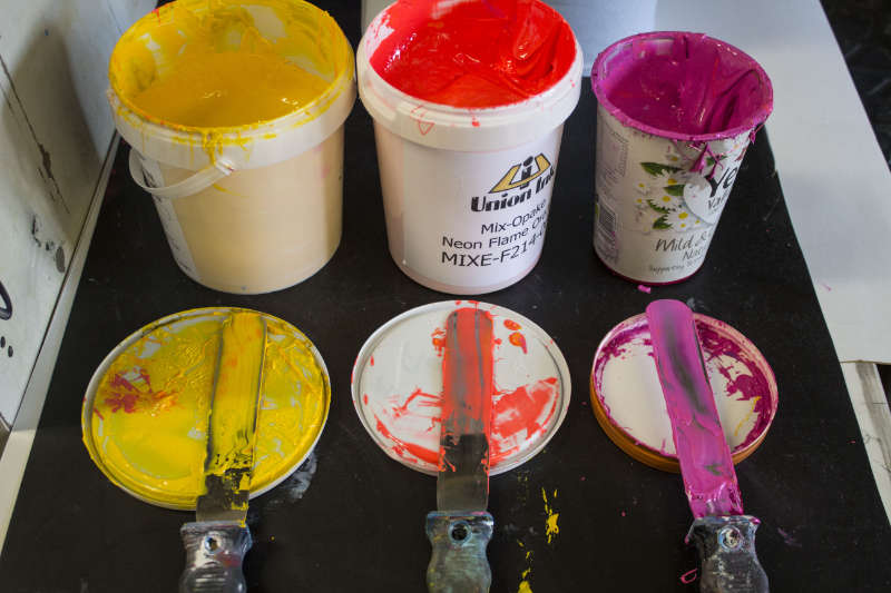 Ink Selections - Elusive Press Screenprint Studio